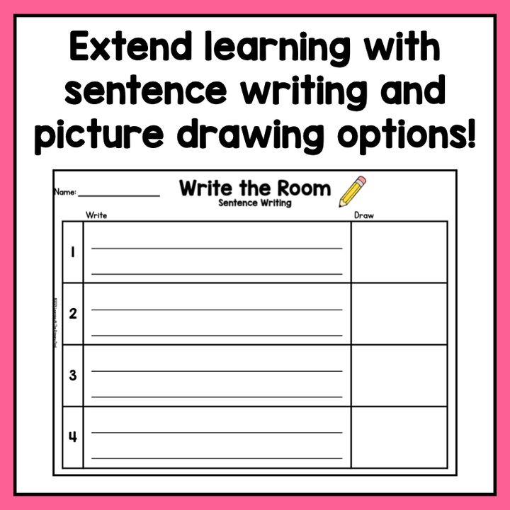 Write the Room | Phonics-Based Encoding Practice for 2nd Grade ...